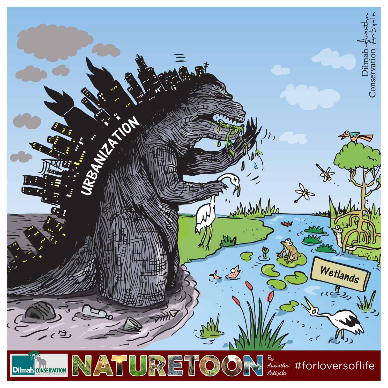 Naturetoons: Conservation Through Cartoons – Dilmah Family